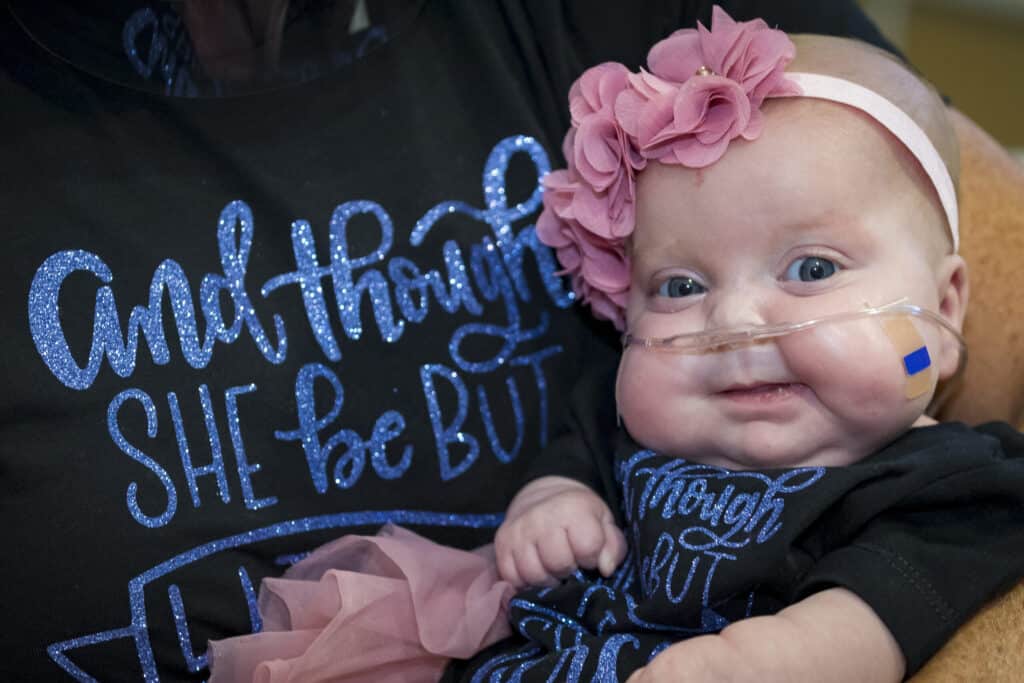 Saylor Celebrates First Birthday Thanks to Her Team at Johns Hopkins