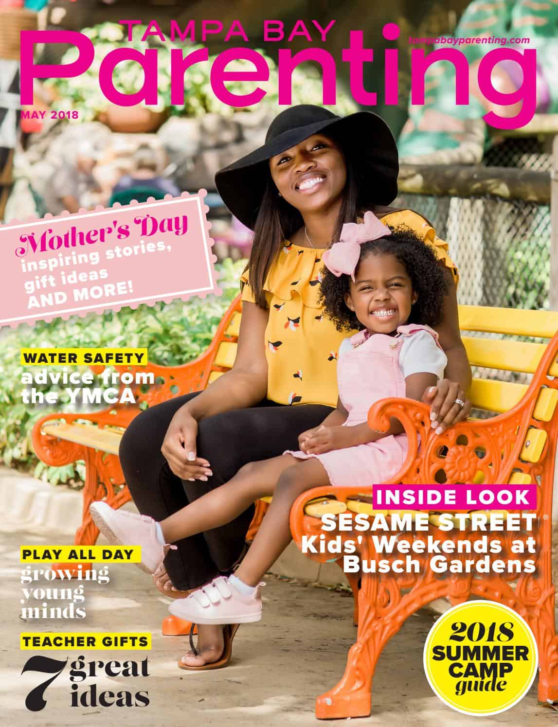 May 2018 Issue of Tampa Bay Parenting Magazine