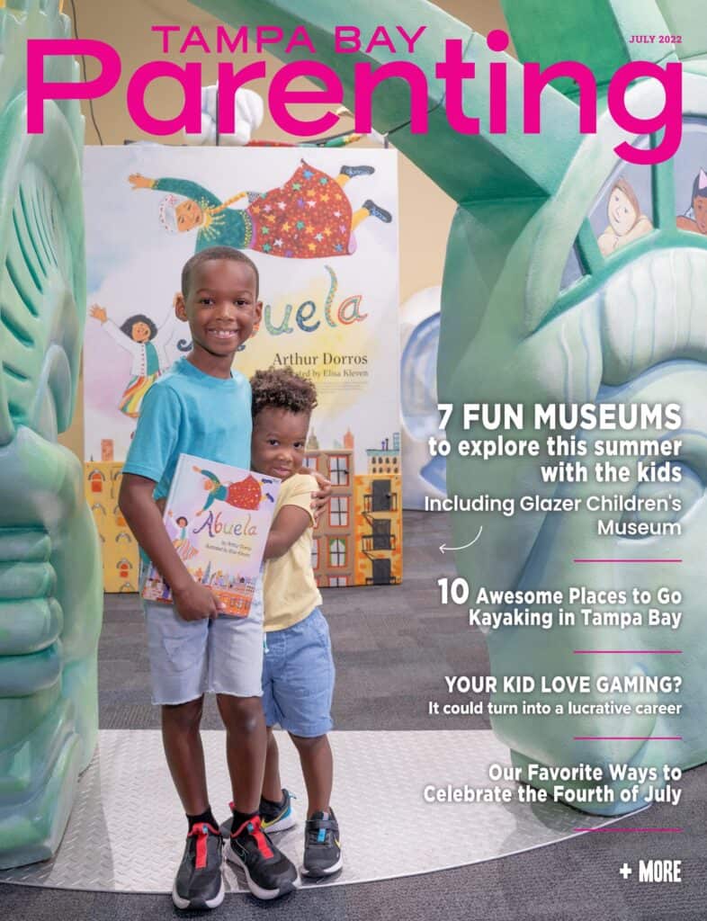 July 2022 Issue of Tampa Bay Parenting Magazine