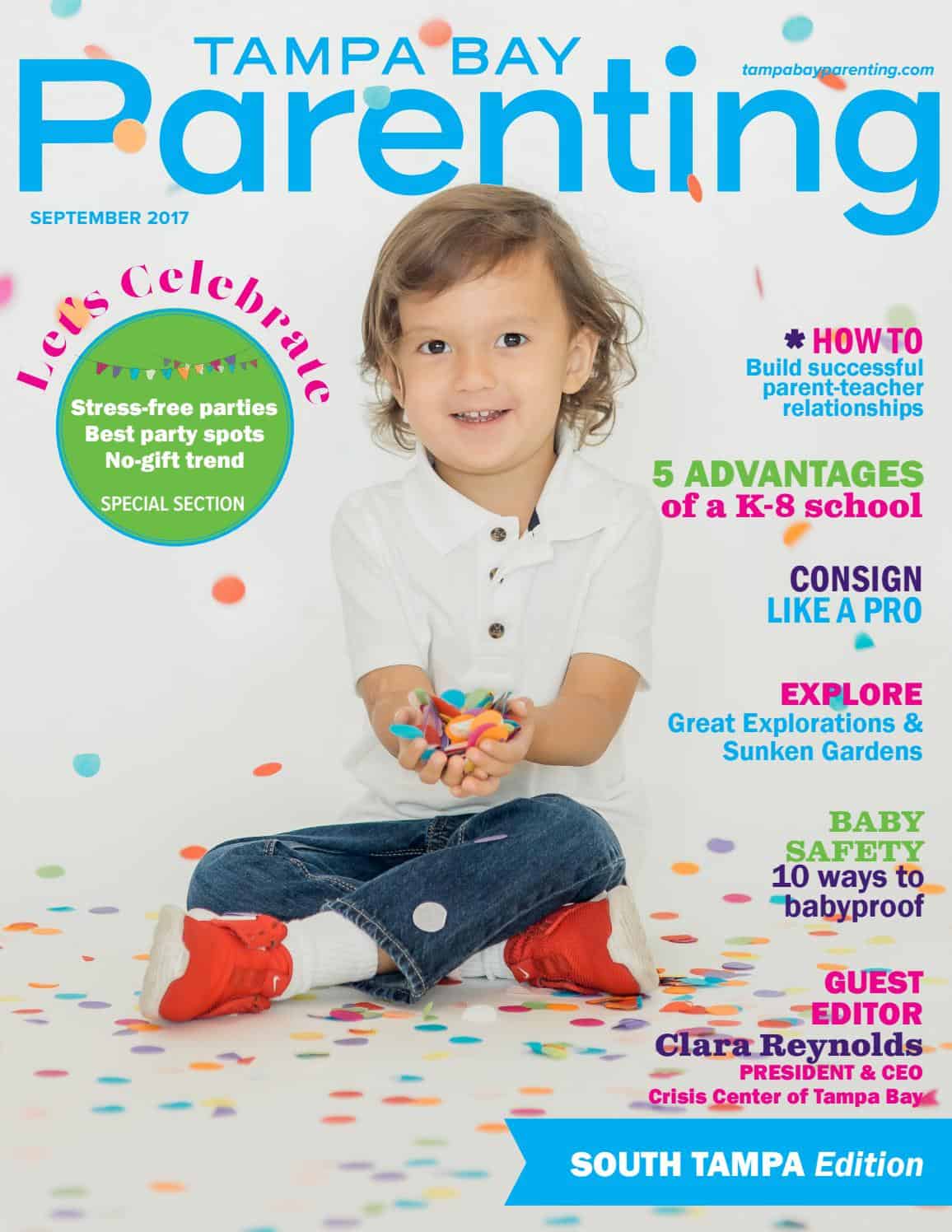 September 2017 Issue of Tampa Bay Parenting Magazine