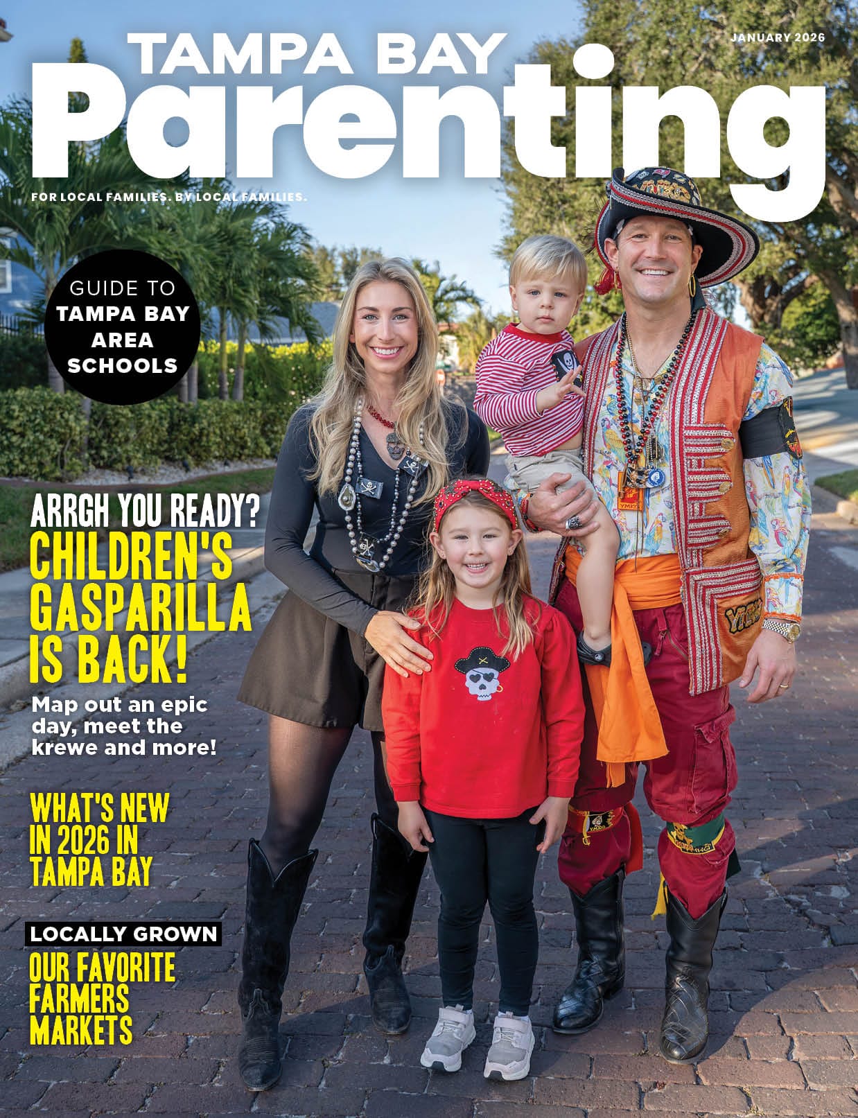 January 2026 issue of Tampa Bay Parenting Magazine